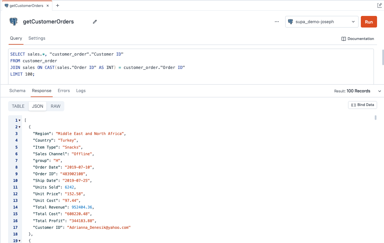 Joining Data From Multiple Sources | Appsmith Community Portal